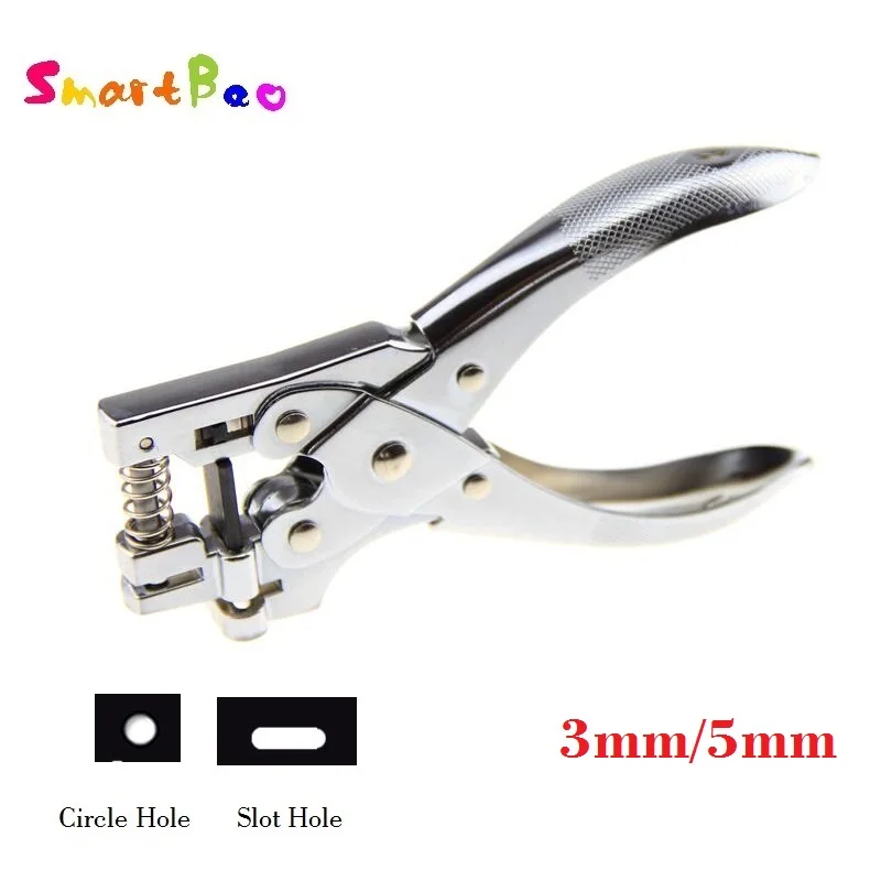 3mm Circle and 3*13mm Slot Hole Punch, 5mm and 3*13mm Double Paper ...