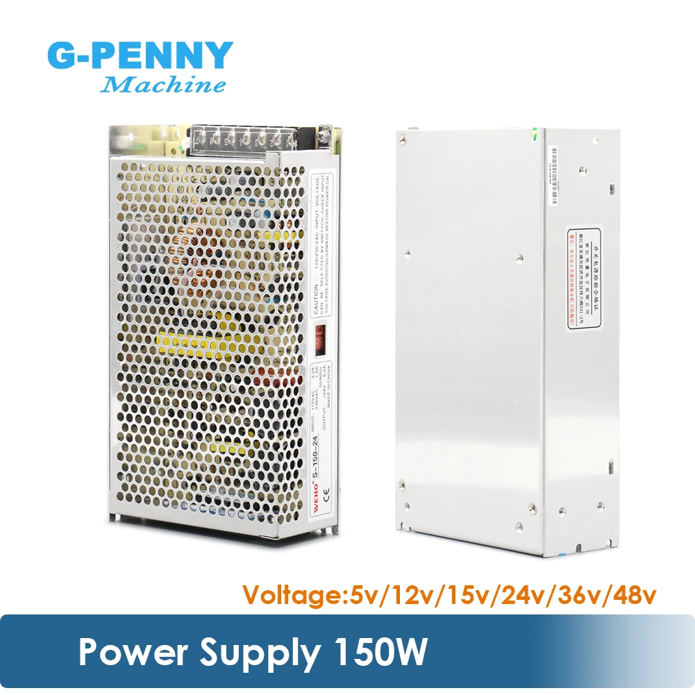 DC Power Supply 150w Input AC90～132VAC/180～264VAC Output 5/12/15/24/36 ...