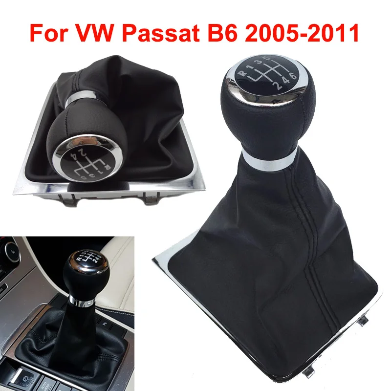 5/6 Speed Gear Shift Knob Lever Stick Gaiter Boot Cover Collar For ...