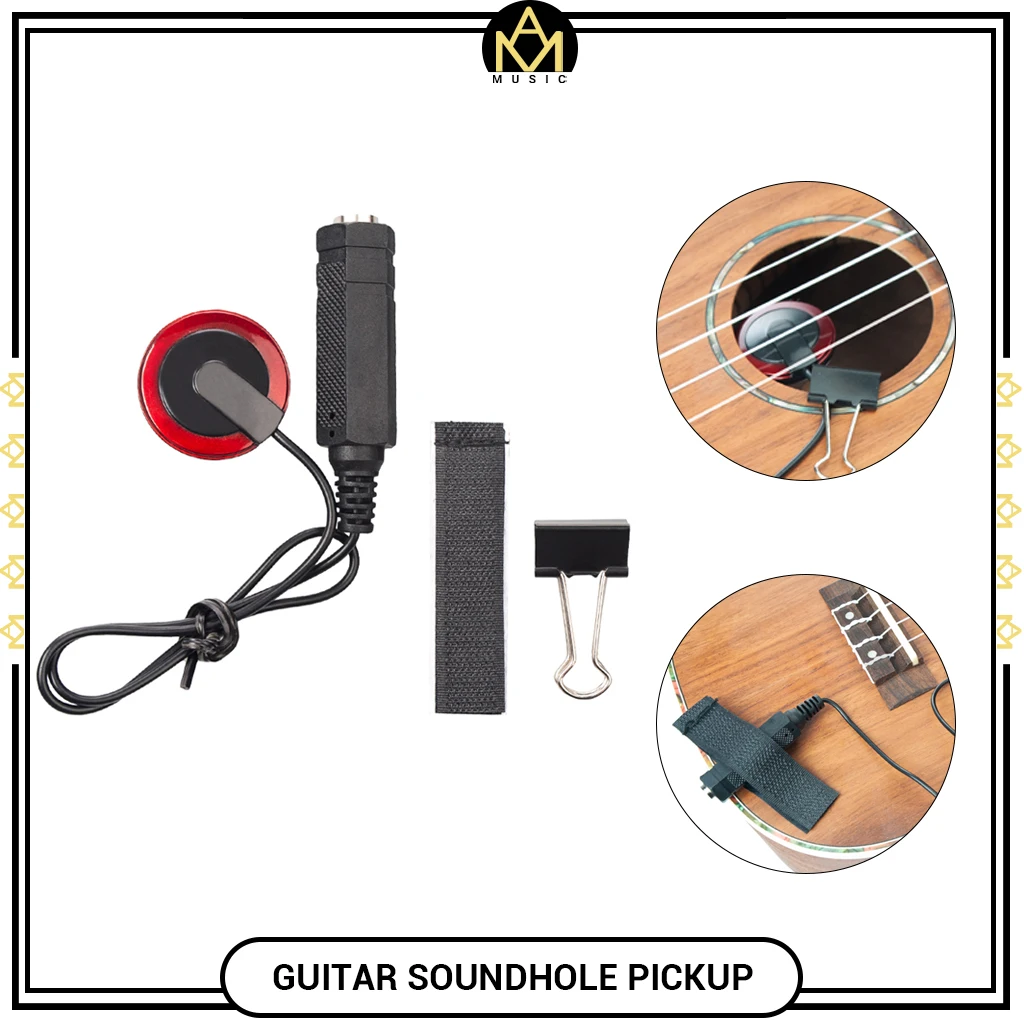 Guitar-Pickup-Piezo-Contact-Microphone-Pickup-Soundhole-With-6-35mm ...
