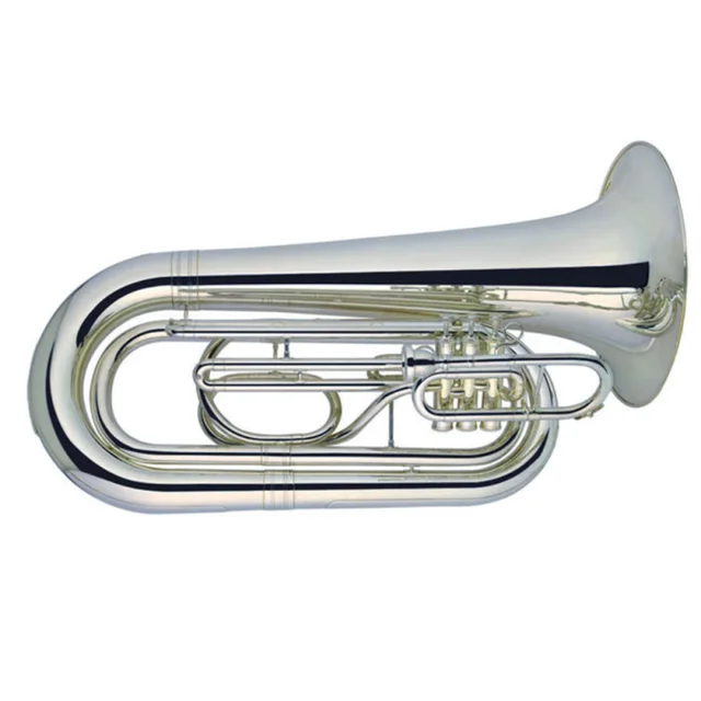 Silver Marching Tuba