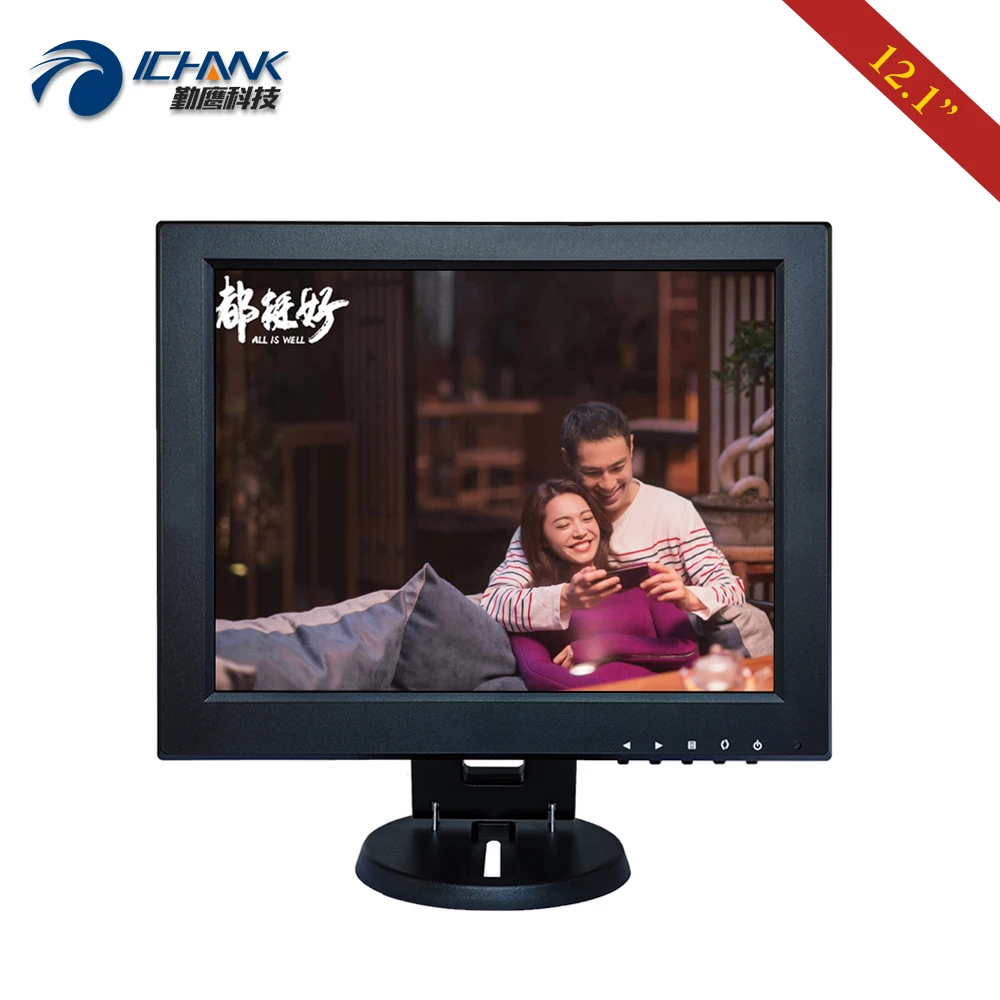 B120JN AHTUV/12 인치 휴대용 작은 내장 스피커 원격 안테나 위성 케이블 TV CCTV HDMI PC 디스플레이 ...