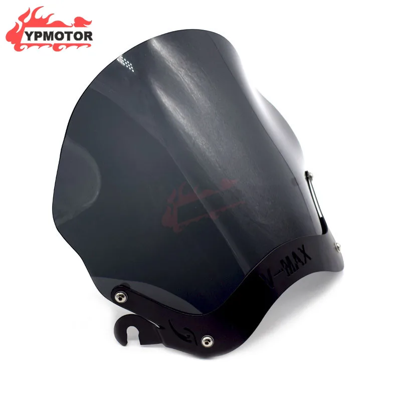 VMAX-1200-Cruiser-Motorcycle-Windscreen-Windshield-Fairing-W-Bracket ...