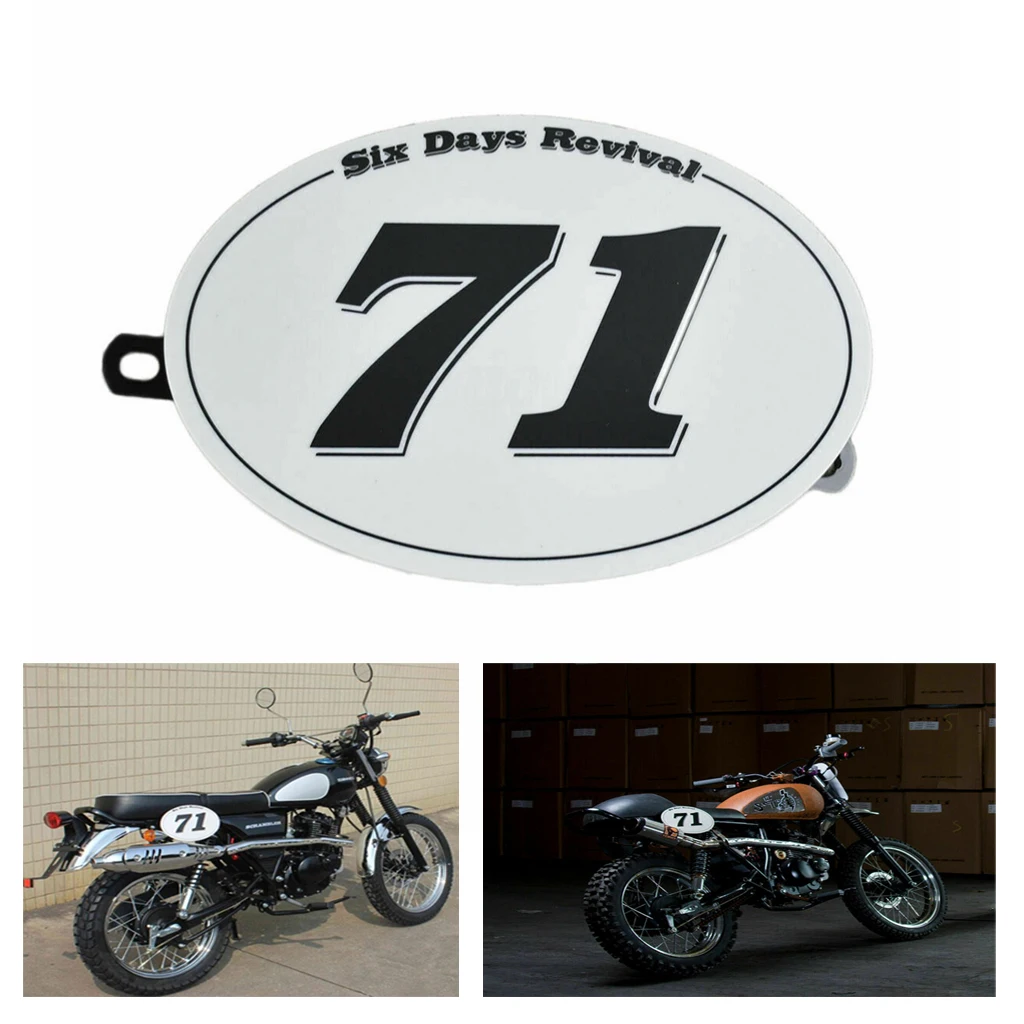 Gro handel Sonderposten X2 Table NUMBER PLATE For MOTO CAFE RACER Gro handel Sonderposten X2 Table NUMBER PLATE For MOTO CAFE RACER