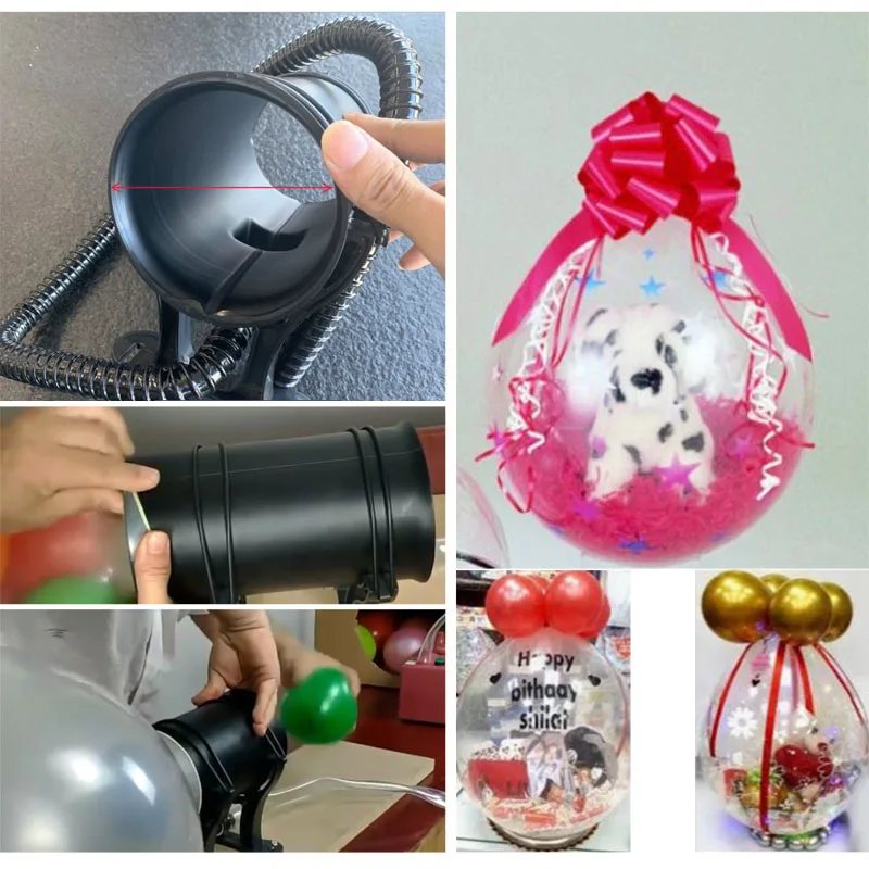 Ball stopper Balloon Expander, Gift convenient Filler, Balloons Stuffer ...