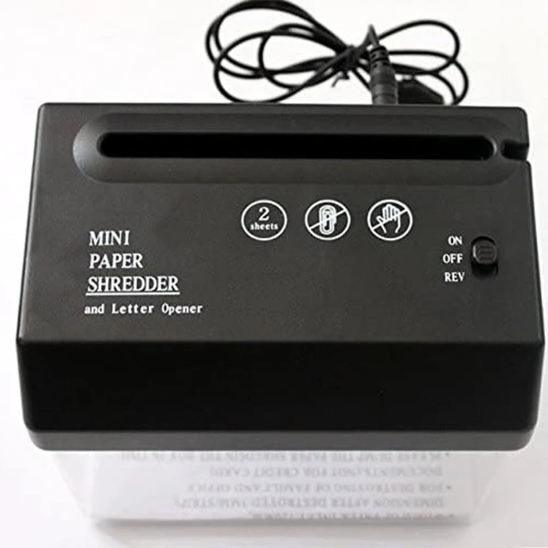 2022 New Usb Electric Dual-use Mini Paper Shredder For Bill Invoice ...