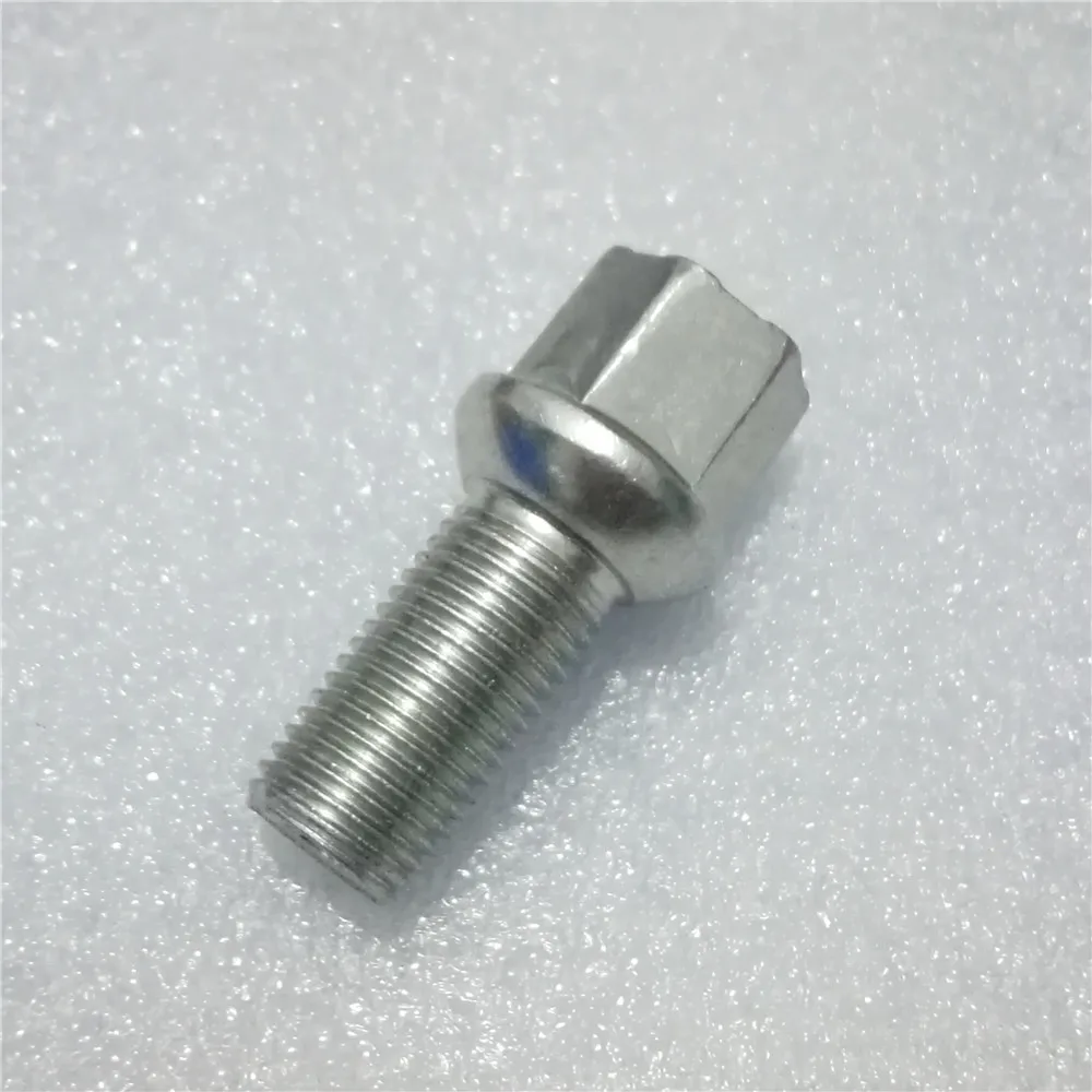 M14*1.5 27MM Car Tire Wheel Bolt Hub Screws For VW Golf Tiguan Touran ...
