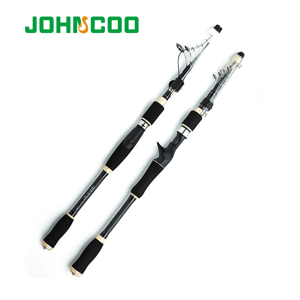 Baitcasting Carbon Fishing Rod 1.95m 2.1m 2.4m 2.7m Set Kit - AliExpress