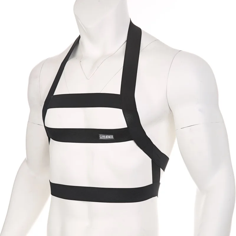 CLEVER-MENMODE-Harness-Mens-Bondage-Shoulder-Belt-Body-Chest-Muscle-Men ...