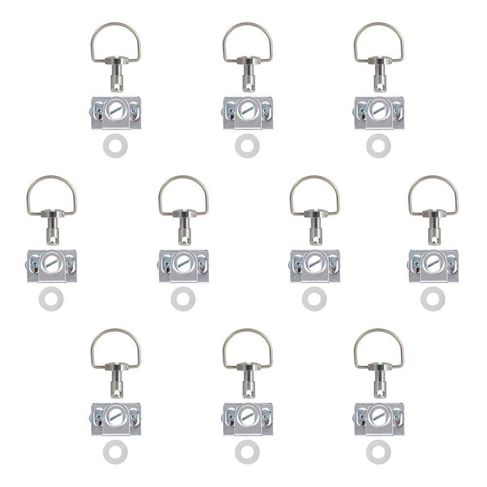 New-Stainless-steel-Universal-Race-Fairing-Fasteners-Quick-Release-D ...