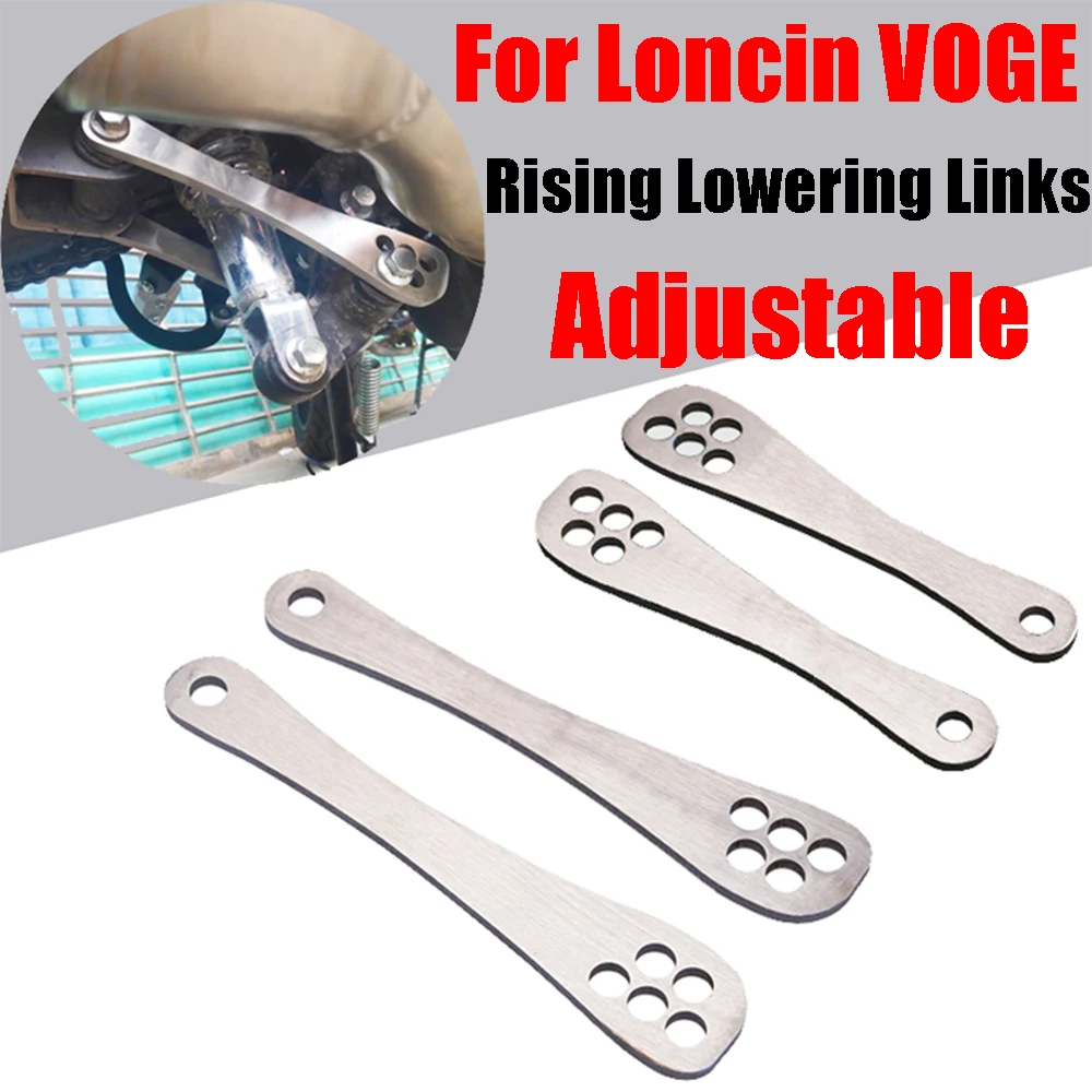 Motorcycle Rear Arm Suspension Rising Links Lowering Links Kit Drop ...