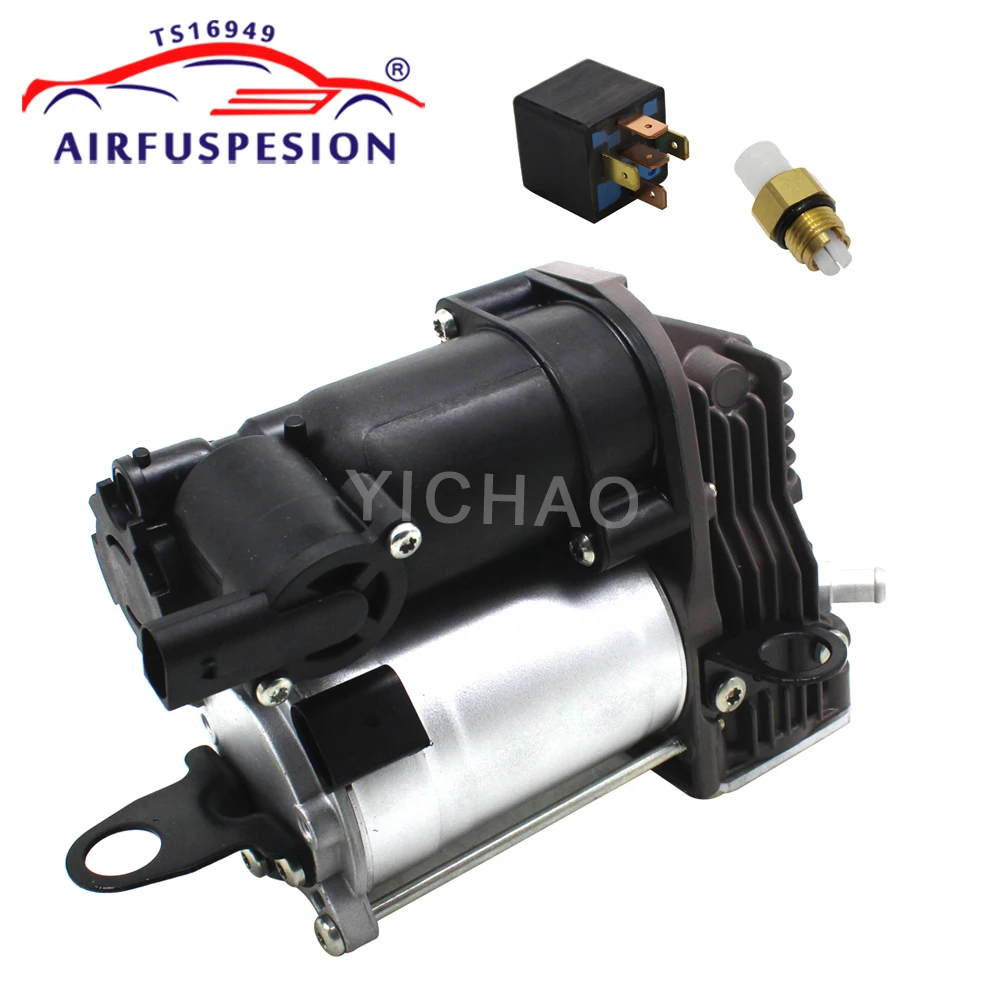 Air Suspension Compressor Pump + Relay + Air Valve For Mercedes W251 ...