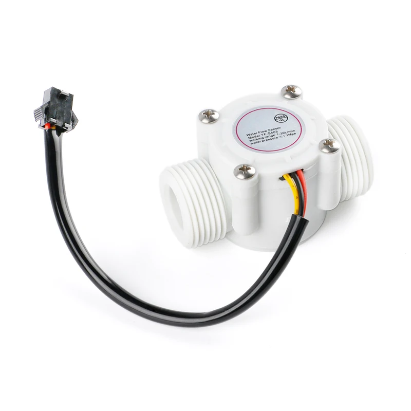 12V Water Flow Sensor DC 5-24V Flowmeter Hall Flow Sensor Water Control ...
