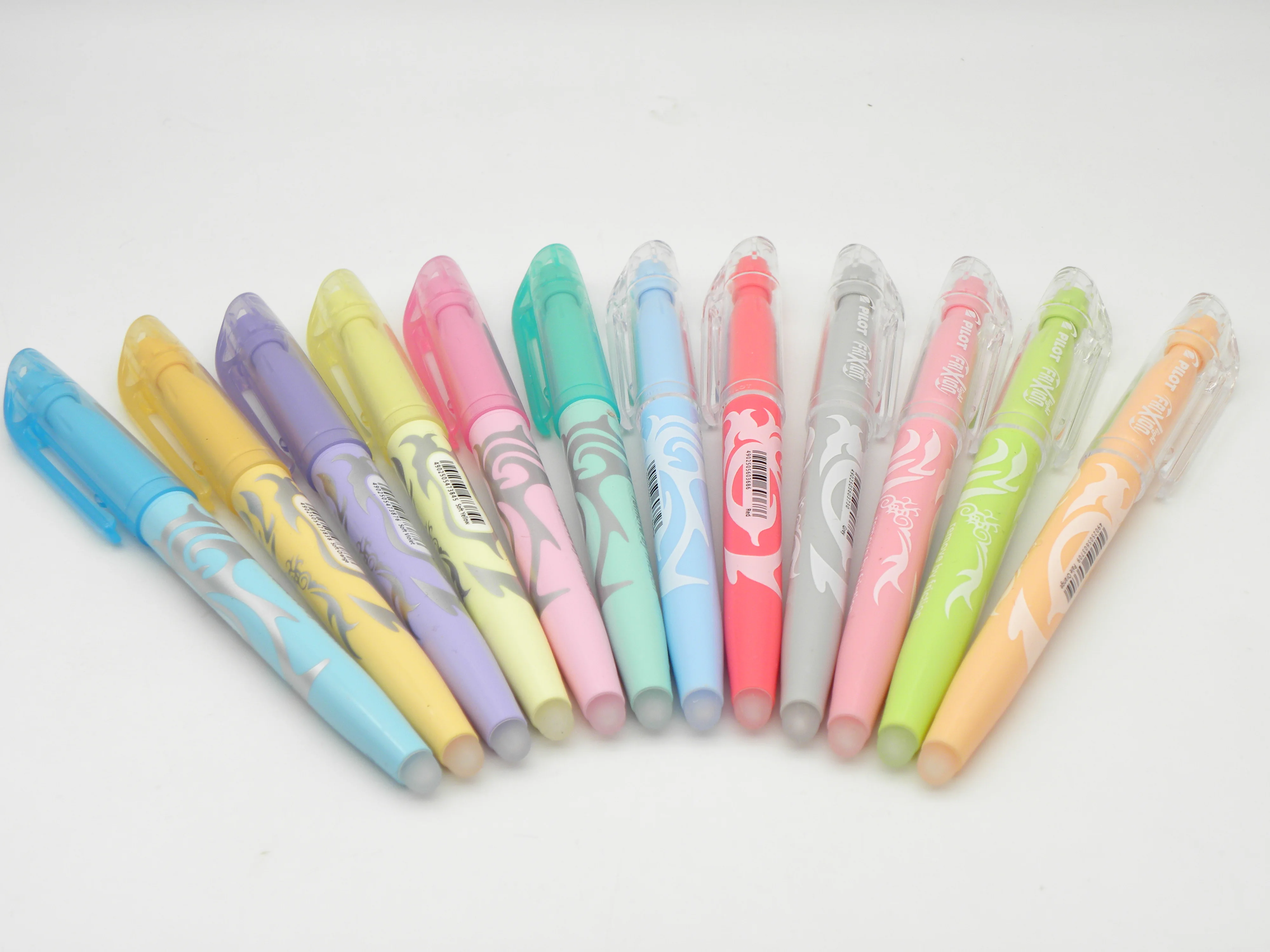 Pilot SW-FL Pastel Light Highlighter Pen 6 Colors Frixion Erasable Pens ...