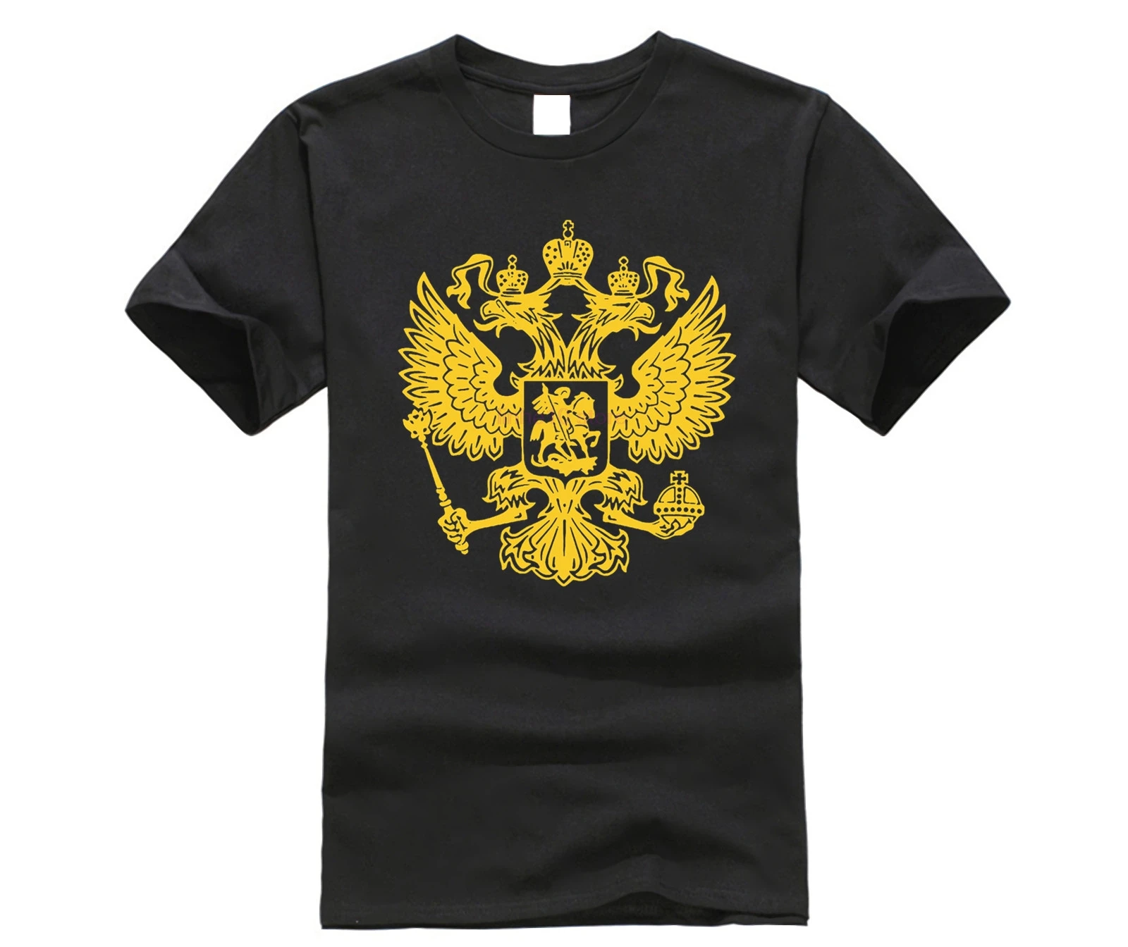Russia t shirts Eagle Flag T Shirt Cccp Ussr Ru Soviet Union Men Brand ...
