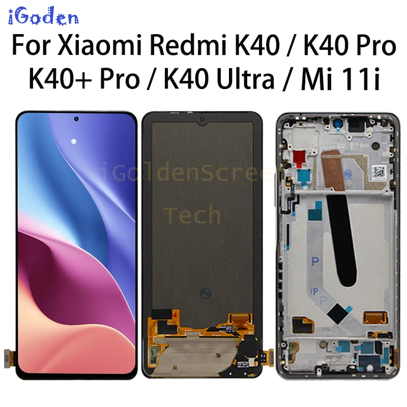 Pantalla-LCD-Amoled-para-Xiaomi-Redmi-K40-Pro-digitalizador-con ...