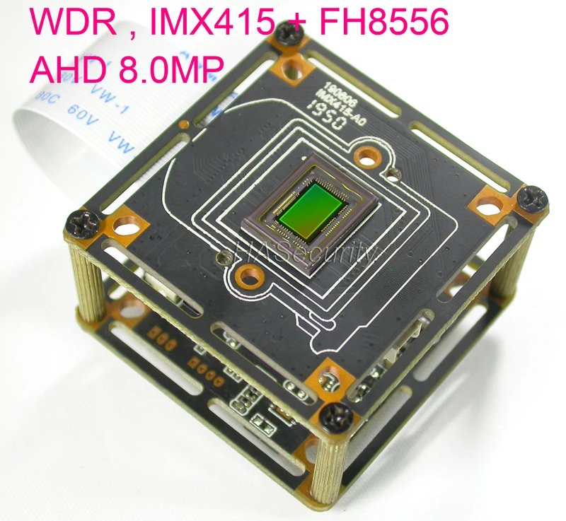 8MP AHD 8.0MP @ 15fps , 1/2.8" Sony IMX415 CMOS image sensor + FH8556 ...