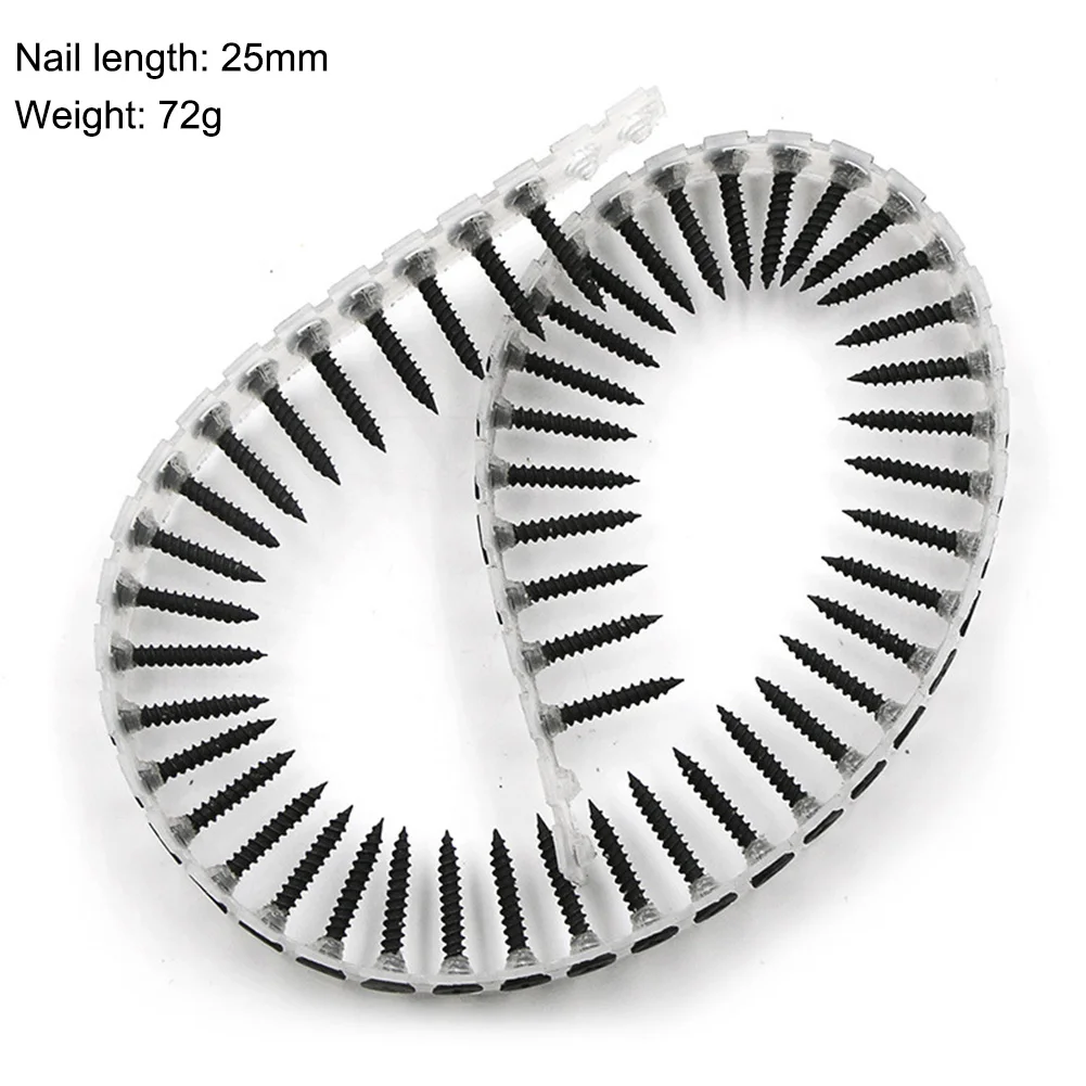 Cadena-de-clavos-de-tornillo-con-50-tornillos-para-pistola-de-clavos-de ...