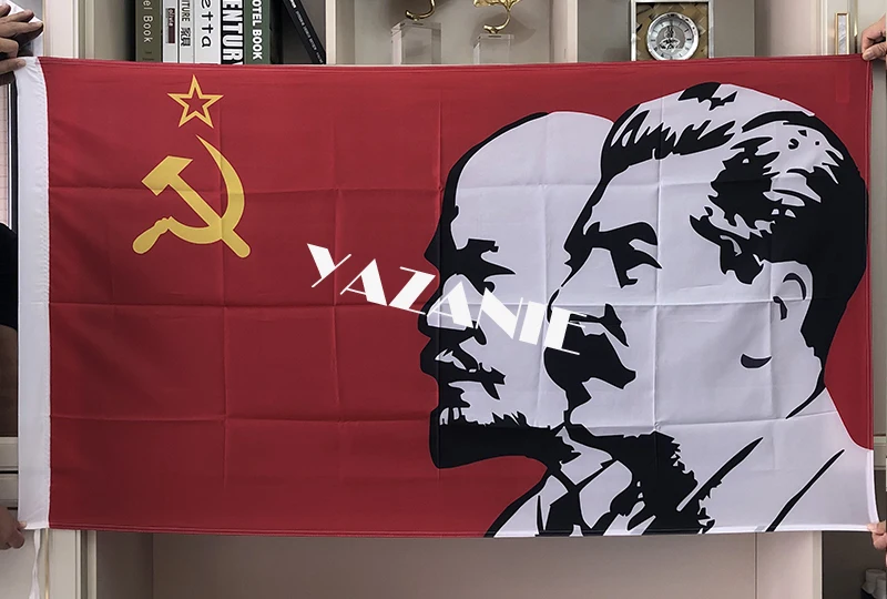 Russian Flag Cold War