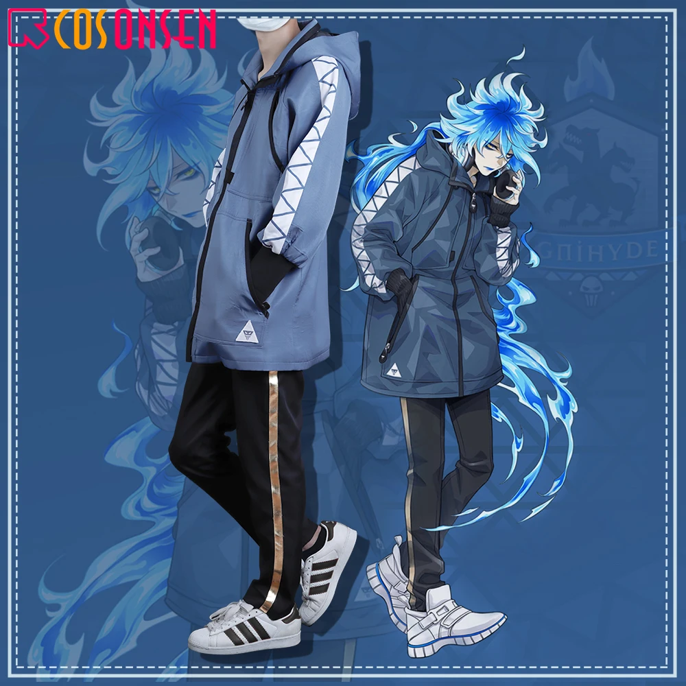 Twisted-wonderland Ignihyde Cosplay Hercules Idia Shroud Costume Idia ...