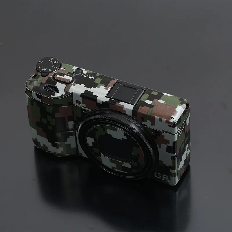 Anti Scratch Camera Body Carbon Fiber Film Kit for Ricoh GR II GR2 ...