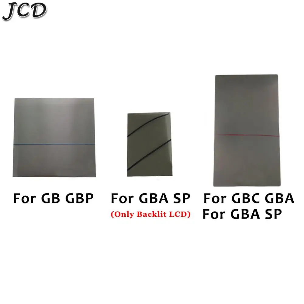 JCD For Gamboy GB GBP Backlit Screen Modify Part Polarized Polarizer ...