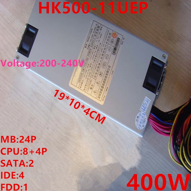Original PSU For Huntkey 1U 400W Switching Power Supply HK500-11UEP - Serverpowersupply