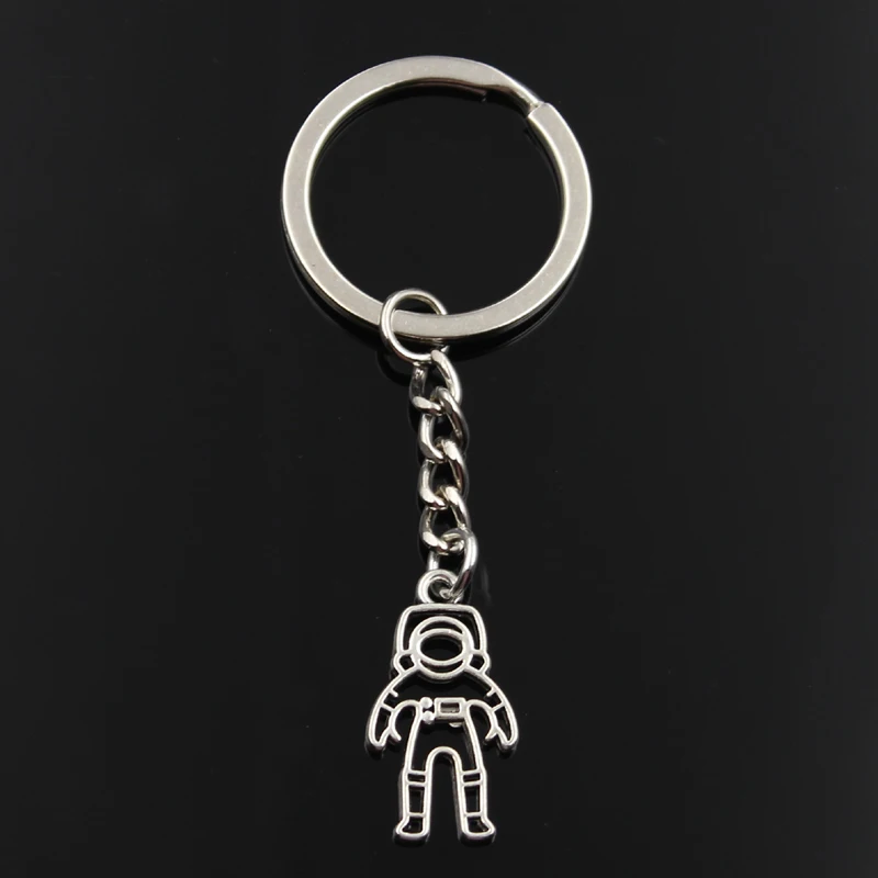 New-Fashion-Keychain-26x14mm-Space-Man-Astronaut-Universe-Pendants-DIY ...