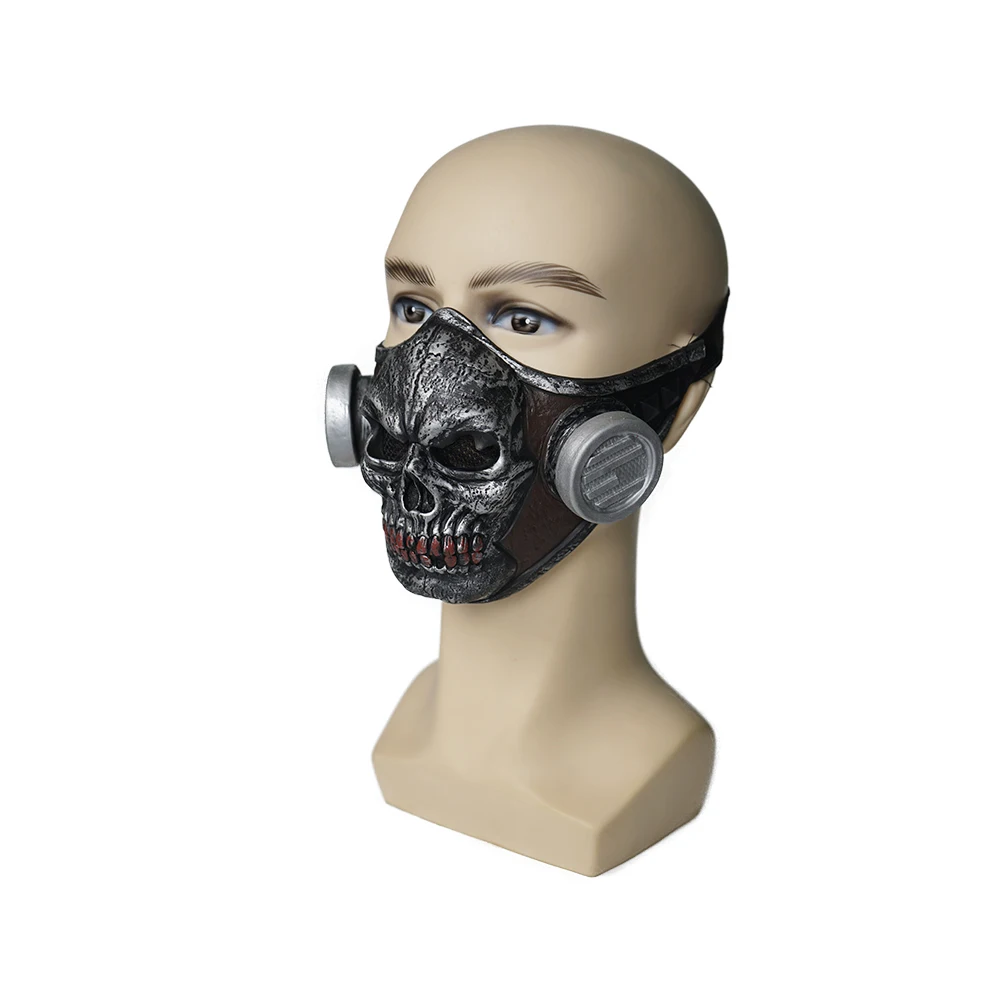 Half Skull Half Gas Mask