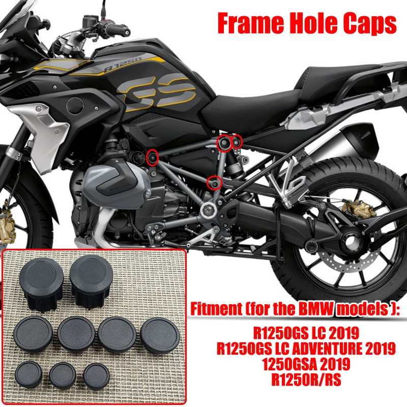 For-BMW-R1250GS-LC-Adventure-R1250GSA-2019-New-Motorcycle-Frame-Hole ...