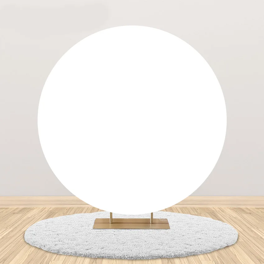 Fondo redondo de vinilo y poliéster para decoración de fiesta de ...