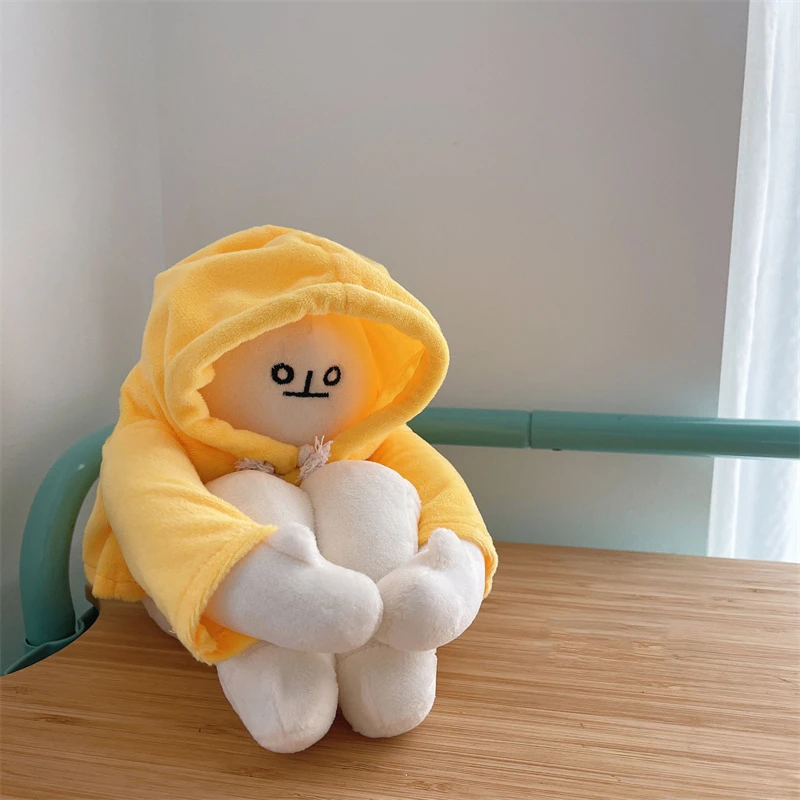 40/60/80CM Cute Flexible Cactus/ Banana Man Plushie