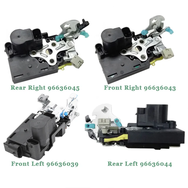 96636039 96636043 96636044 96636045 도어 잠금 액추에이터, 중앙 래치, 앞 뒤 왼쪽 오른쪽, 쉐보레 ...