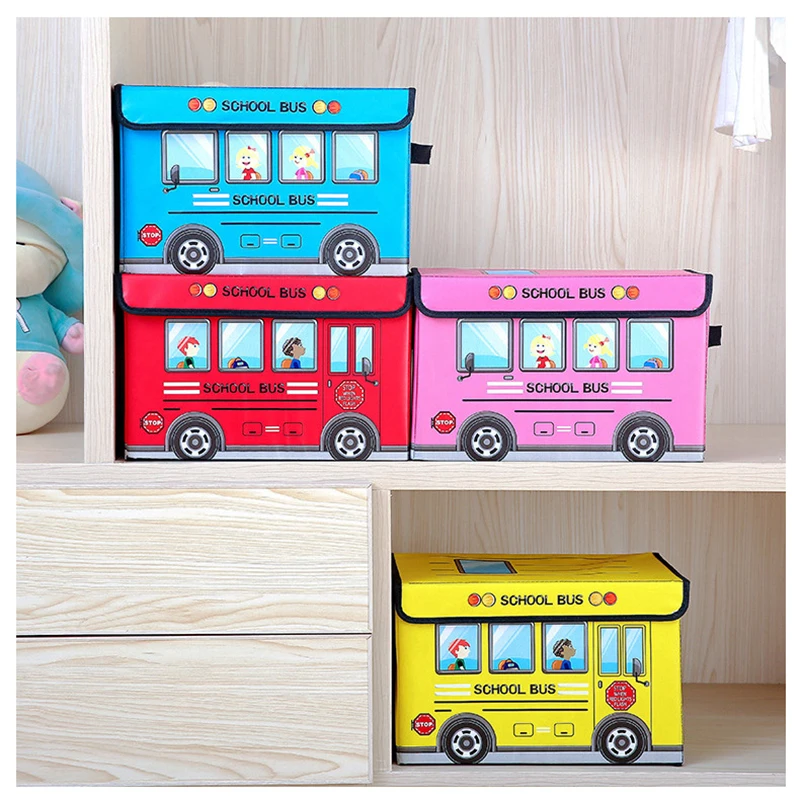Other Home & Living - Multi-Function Cartoon Storage Box For Toys Kids ...