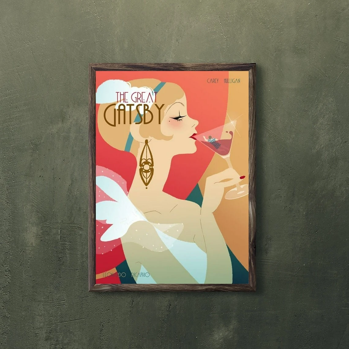 The Great Gatsby Minimalist Poster