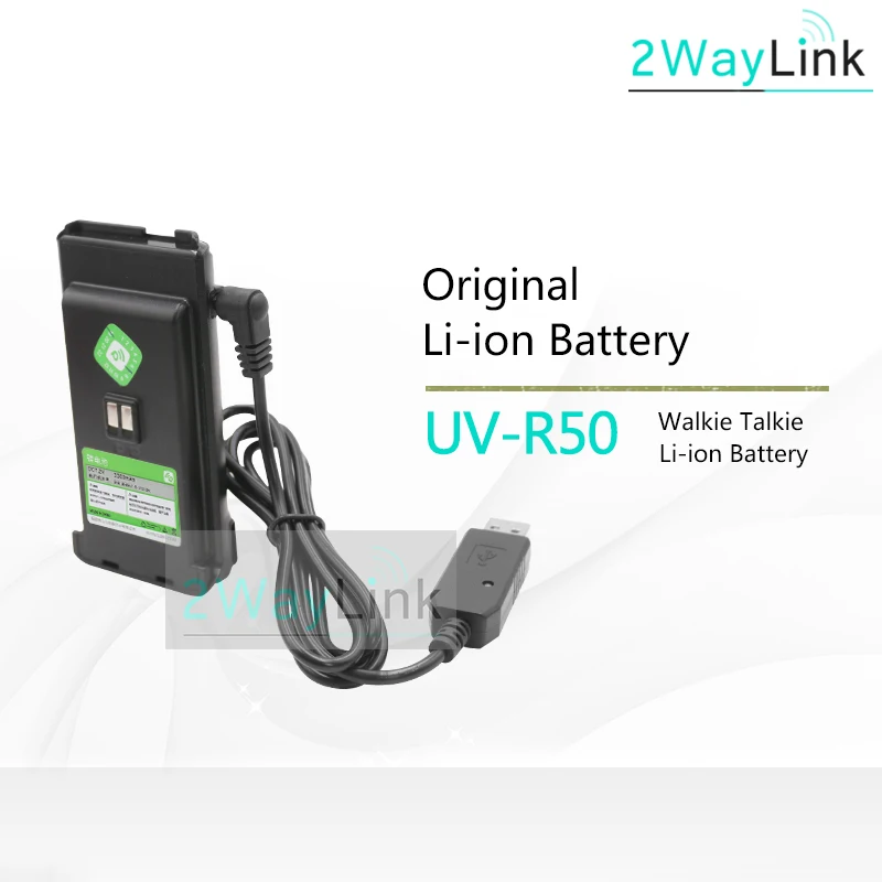 Original QuanSheng UV R50 battery UV R50 1 Lithium Battery UV R50 2 Ham ...