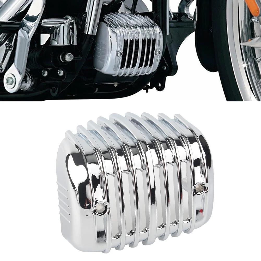 Motorcycle-Voltage-Regulator-Cover-Chrome-Fairing-For-Harley-Softail ...