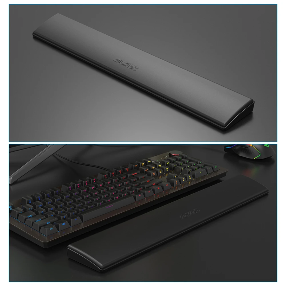 104/87/61 Keys Keyboard Wristpad Soft Anti Slip Office Memory Foam ...