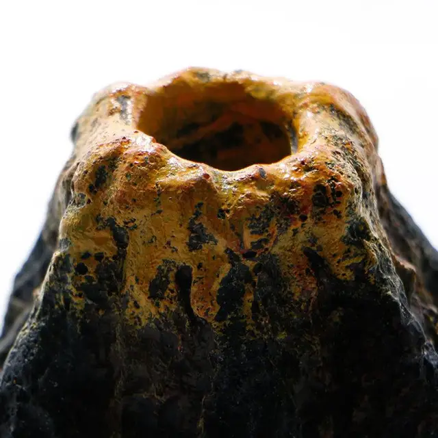 Aquarium Volcano Shape & Air Bubble Stone Oxygen Pump Fish Tank ...