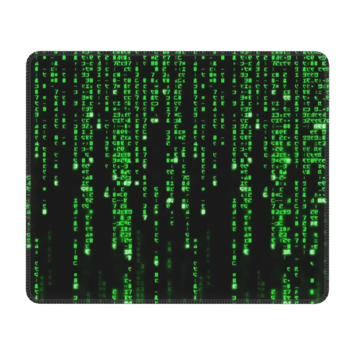 Computer Hacker | Computer Code Matrix | Rubber Mouse Mat | Rubber ...