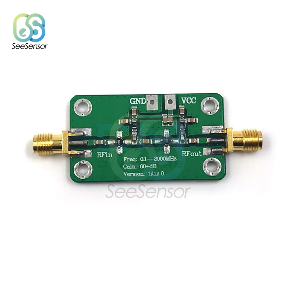 0-1-2000MHz-Gain-60dB-RF-Low-Noise-Amplifier-LNA-Module-0-1-2GHZ-RF ...