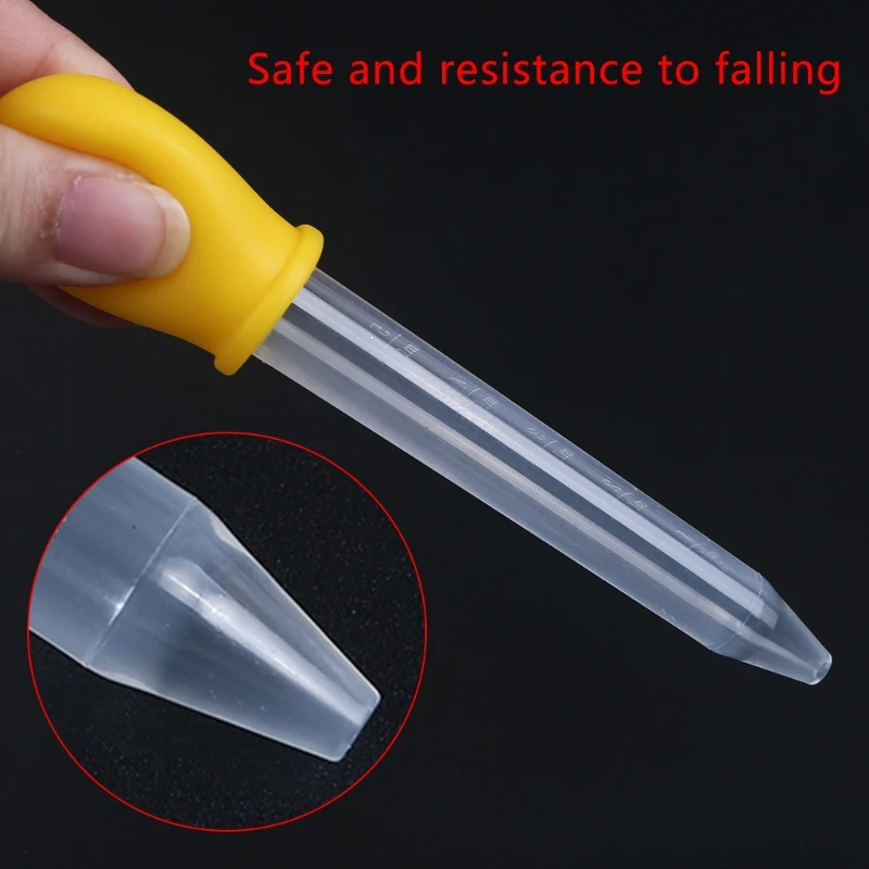 10 Pcs Pipettes Liquid Droppers For Candy Sweet Kids Kitchen Gummy Mold ...