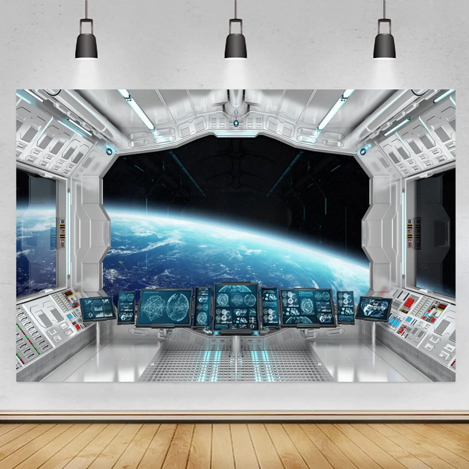 Fiction Space Station Interior