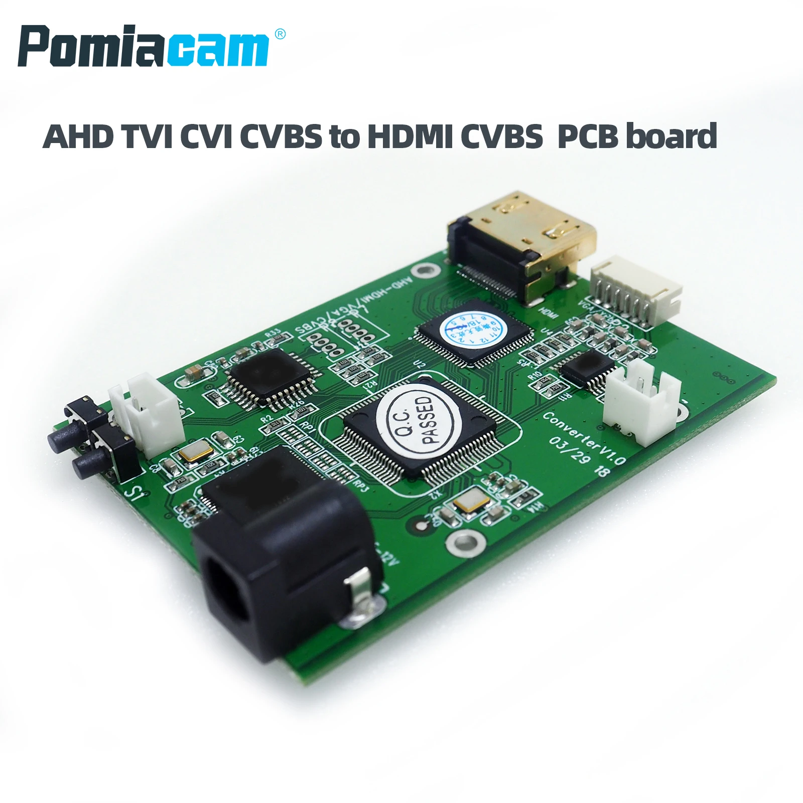 AHD41 ahd tvi cvi cvbs信号cvbs hdmi vga cvbs信号変換基板ahd高精細ビデオ信号コンバータ|監視ビデオレコーダー| - AliExpress