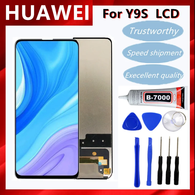 Pantalla LCD para Huawei Y9S, montaje de digitalizador, pantalla táctil ...