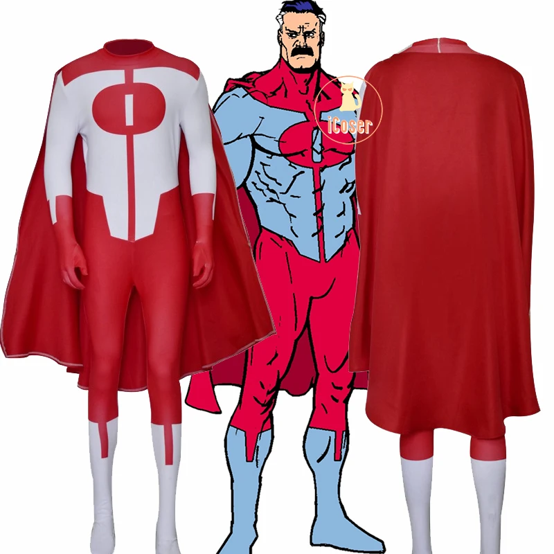 Invincible Halloween Costume | Jumpsuit Cosplay Invincible | Invincible ...