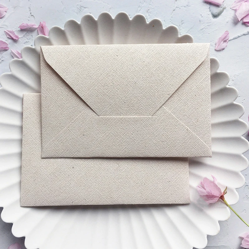 Custom-Burlap-Texture-Vintage-Envelope-Postcard-Card-Envelope-Gift ...