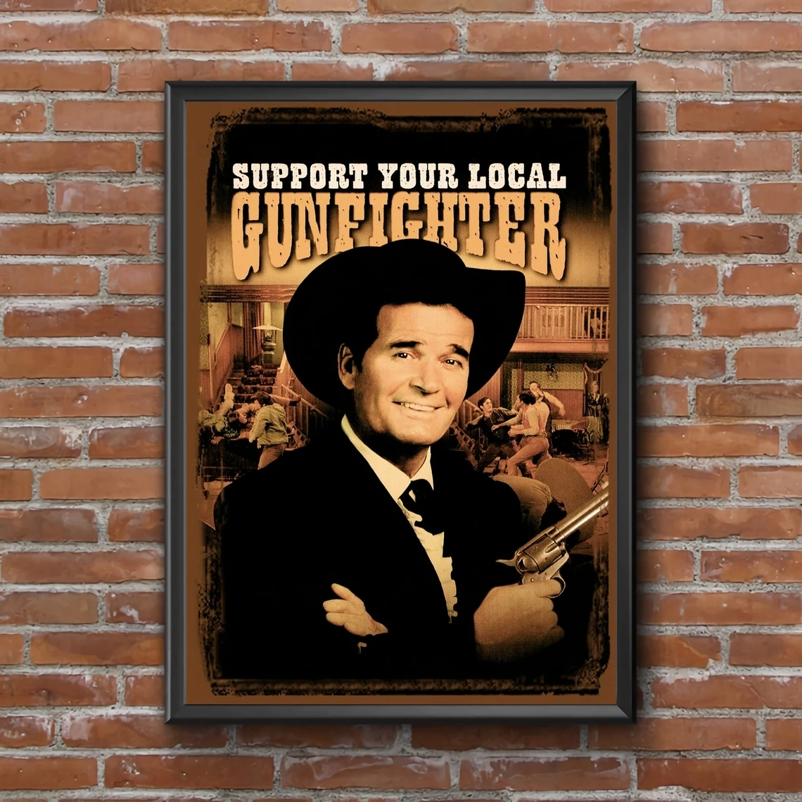 Support-Your-Local-Gunfighter-Movie-Poster-Home-Decor-Classic-Movie ...