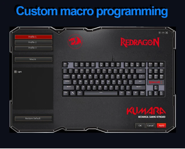 Redragon K552 Software