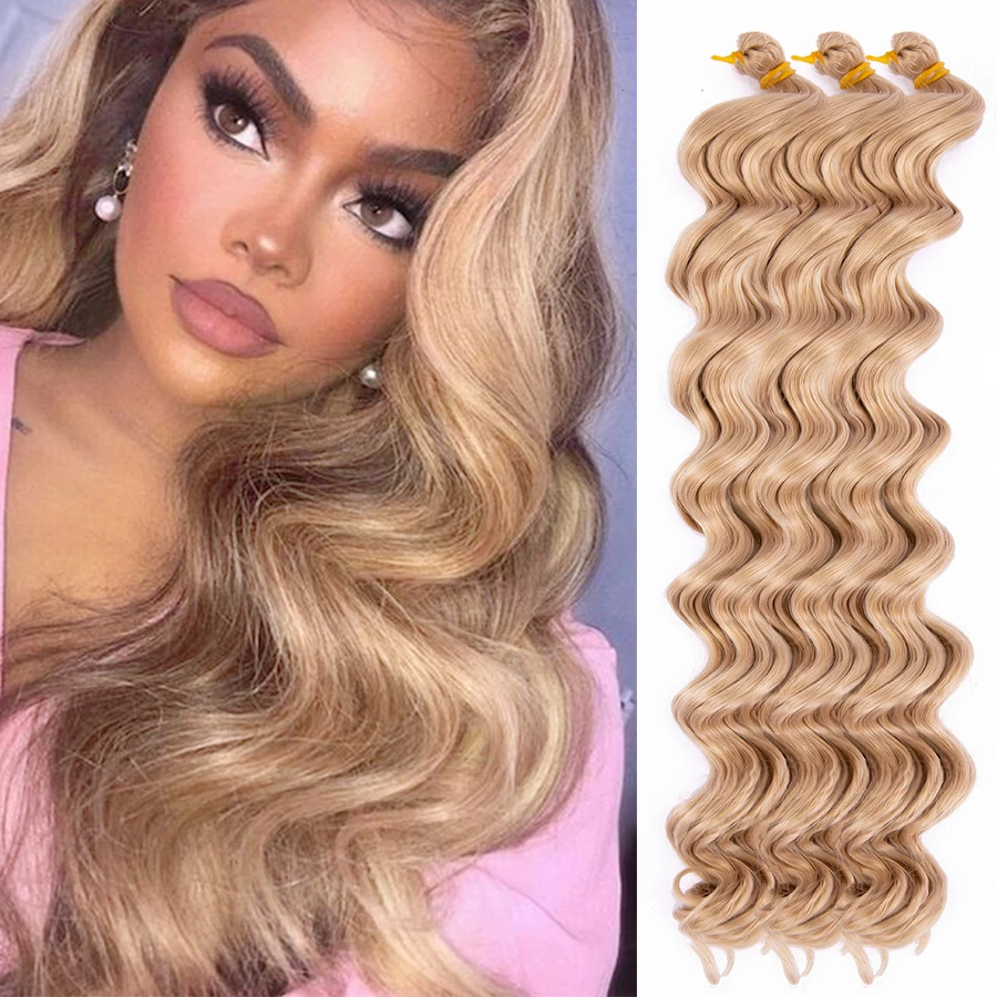 Synthetic-20Inch-Freetress-Water-Wave-Canecalon-Hair-Crochet-Hair ...